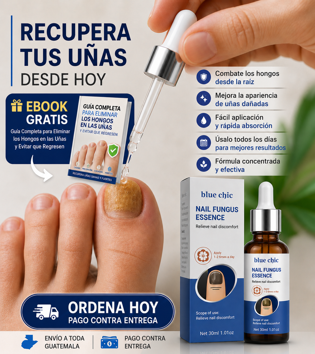 Nail Fungus Essence | Tratamiento para mejorar uñas con hongos + EBOOK ...